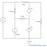 Nodal Analysis : Procedure, Super Node, and Solved Examples